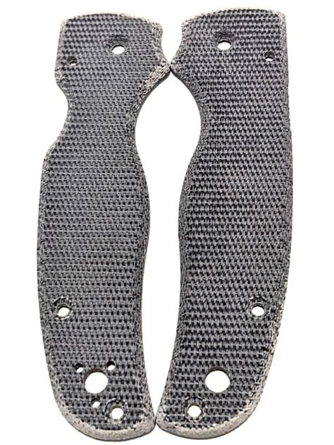 Spyderco Shaman Micarta Linen Scale Set Linen Natural