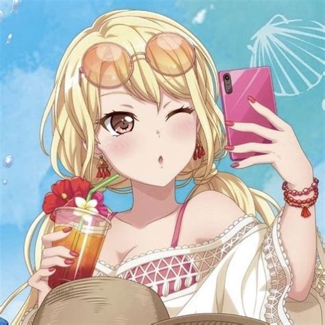 Beach Icon Anime Summer Kawaii Core Theme Anime Summer Icon Pastel