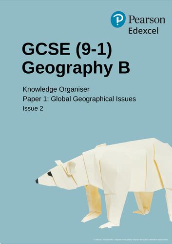 Edexcel B Gcse Geography Paper 1 Revision Work Booklet Teaching Resources