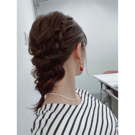 斎藤ちはる 公式 はInstagramを利用しています ラプンツェル風 今日の髪型は 後ろで一つに三つ編みするような感じで