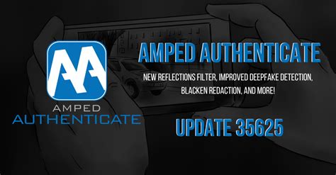 Amped Software Introduces The New Reflections Filter And More Updates To Amped Authenticate