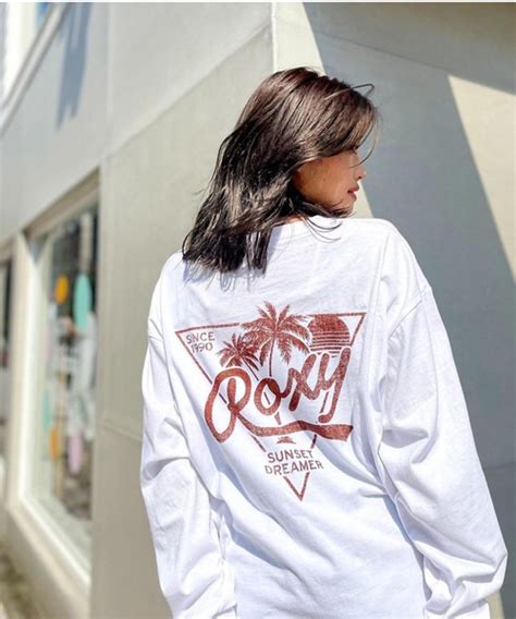 Roxy（ロキシー）の「roxy 90s Ls Teeロキシーバックプリント長袖ロンt（tシャツカットソー）」 Wear