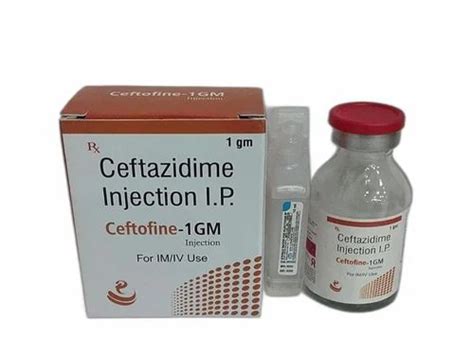 Ceftazidime 1gm Injection At ₹ 480 Vial Injections Third Party Manufacturing In Panchkula Id