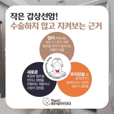 작은 갑상선암 땡큐서울의원 이비인후과 내과