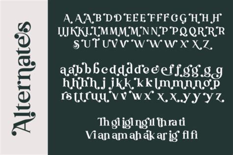 Mango Flavour Font Retro Serif Fontgroovy Font Weeding Font Etsy