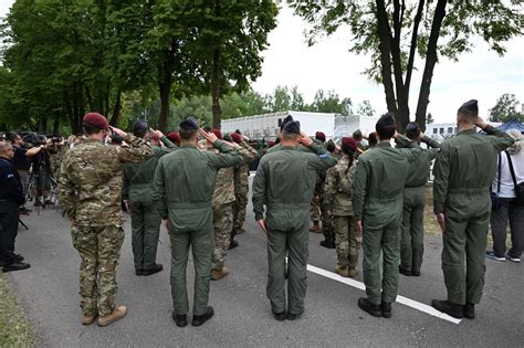 New U S Special Forces Base In Poland Honors Fallen Polish Soldier