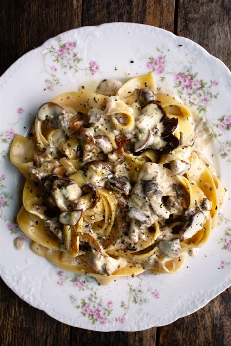 Creamy Mushroom Pappardelle The Original Dish