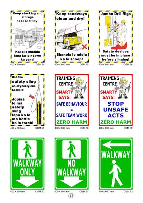 Mining Signs Dimple Safety
