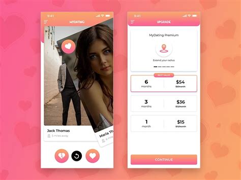 A Tinder Bumble Like Application Template Upwork