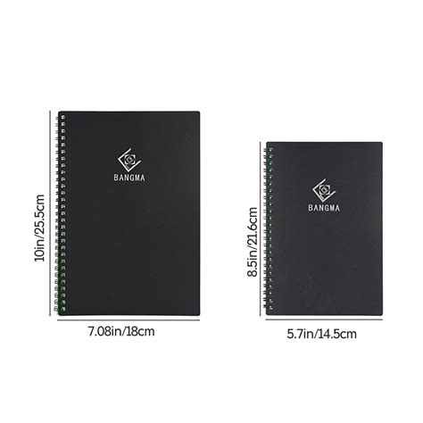Back To School Supplies Smart Reusable Notebook A5 Waterproof Erasable
