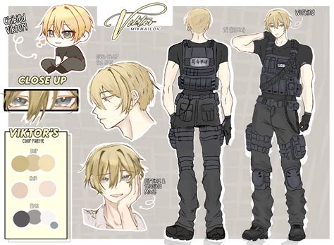 Oc Character Sheet Ficha De Personaje Anime Carta De Personaje