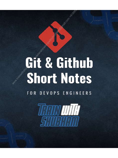 Git And Github Shorts Notes Pdf