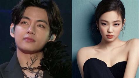 Bts V Dating Blackpink Jennie Leaked Photos Of K Pop Idols Shock Fans India Tv