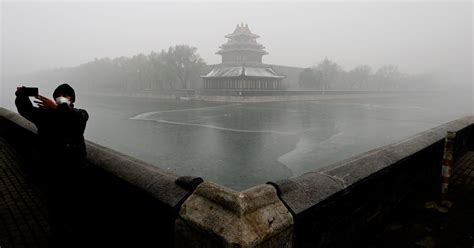 beijing air pollution red alert