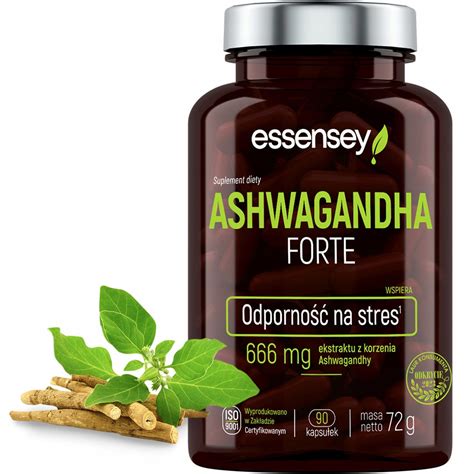 Suplement diety Essensey Ashwagandha Forte kapsułek porównaj ceny Allegro pl