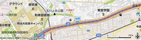 東京都杉並区和泉2丁目7 4の地図 住所一覧検索｜地図マピオン
