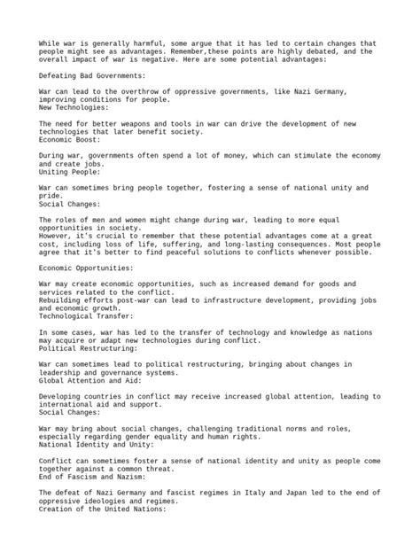 Advantages Of War Pdf Deterrence Theory Crime And Violence