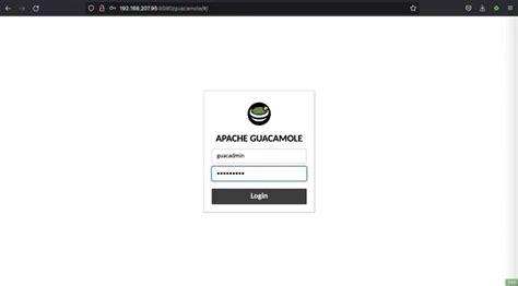 Run Guacamole Remote Desktop In Docker Using Docker Compose