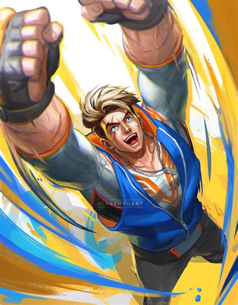 Luke Street Fighter 6 By Ian Zhou2 On Deviantart