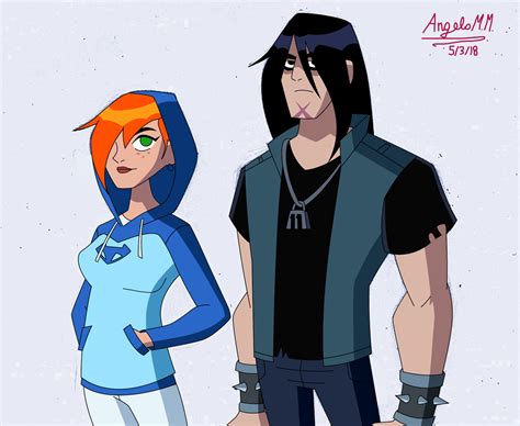 Gwen And Kevin As Young Adults By Angelocn On Deviantart