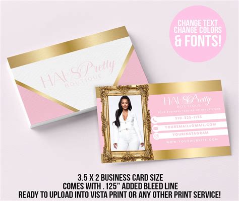 DIY Business Cards DIY Thank You Cards DIY Branding Etsy