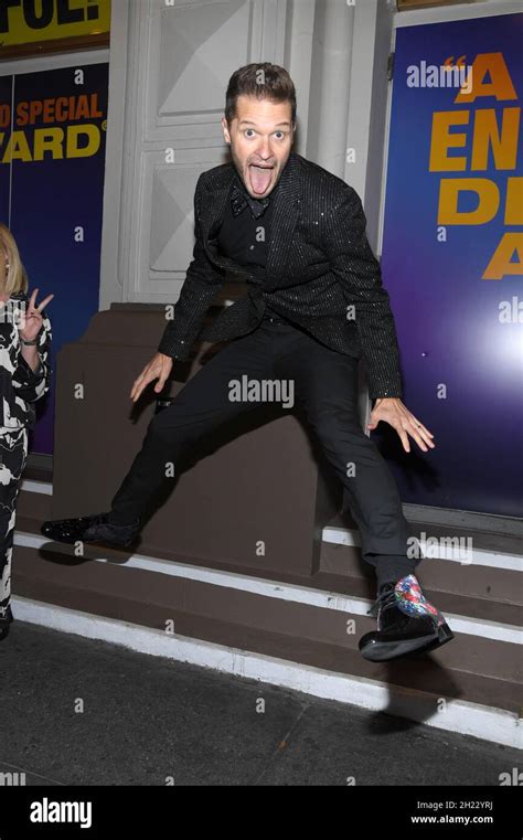 new york usa 19th oct 2021 andrew bancroft attends ”freestyle love