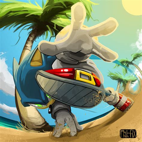 Sonic Blue Blur By Rhythmax On Deviantart