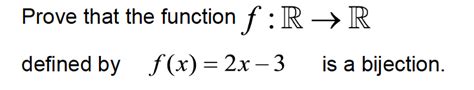 Solved Prove That The Function F R Rightarrow R Defined By Chegg Com