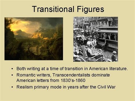 Walt Whitman And Emily Dickinson Transitional Figures Both