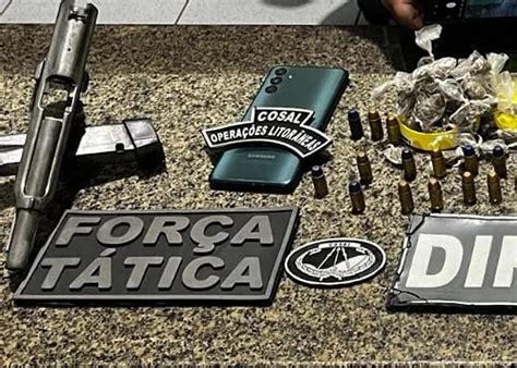 Quatro Homens São Presos Com Arma Munições E Drogas Em Parnaíba