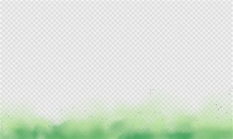 녹색 안개 또는 연기 입자가 있는 녹색 먼지 투명 한 배경에 격리 된 연기 또는 먼지 추상적 신비가스 벡터 일러스트레이션 건조한에 대한 스톡 벡터 아트 및 기타 이미지