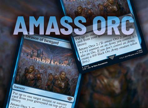 Mtg Keywords Explained What Is Amass Orc In Magic The Gathering Tcgplayer