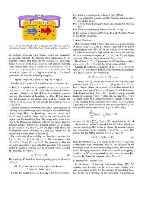 Semantic Communication As A Signaling Game With Correlated Knowledge Bases Deepai
