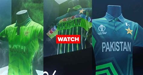 Watch Pakistan Unveil ‘star Nation Jersey For 2023 World Cup