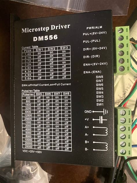 Microstep Driver Settings Programming Arduino Forum