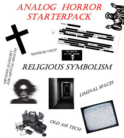 Analog Horror Starterpack Rstarterpacks