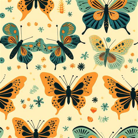 26 Block Print Butterfly Patterns For Home Decor And DIY Projects Etsy