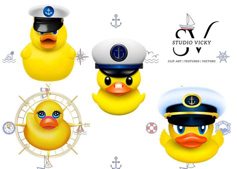 Cruising Ducks Clipart Rubber Ducks Png Cruise Decoration Sublimation