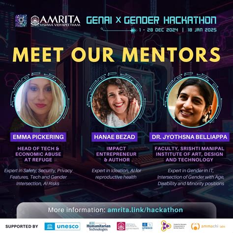 Ammachi Labs Welcoming Emma Hanae And Jyothsna As Facebook