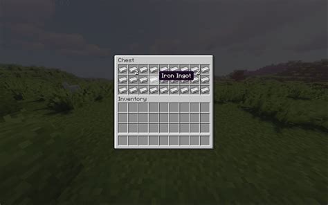 Iron Ingot Minecraft Pocket Edition