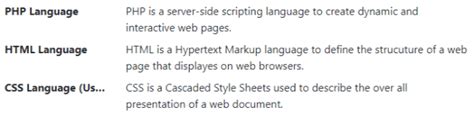 bootstrap 4 typography text formatting and lists