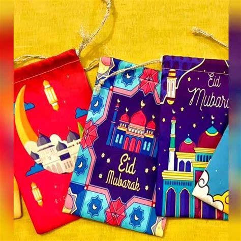 Eidi Pouches And Eid Mubarak Eidi Bags The Custom Seen
