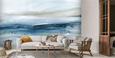 Pebbled Beach Wallpaper Mural Wallsauce Uk