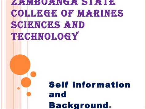 Zamboanga State College Of Marines Sciences And Technology Jiemar