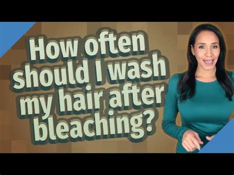 Do You Need To Shampoo Your Hair After Bleaching