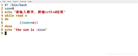 Shell中的 While 语句和 Until 语句的不同用法及区别while和until的区别 Csdn博客