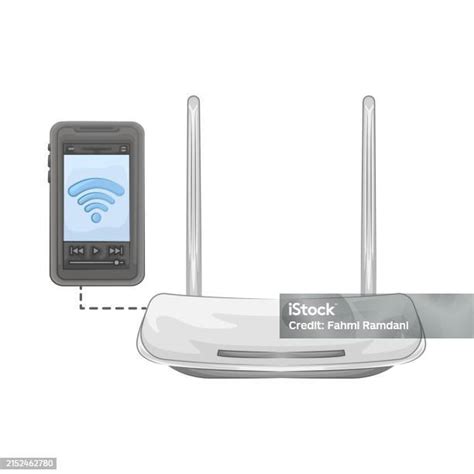 Wifi Router Stock Illustration Download Image Now Antenna Aerial
