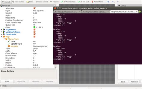 can t get live map with rplidar · issue 1371 · cartographer project