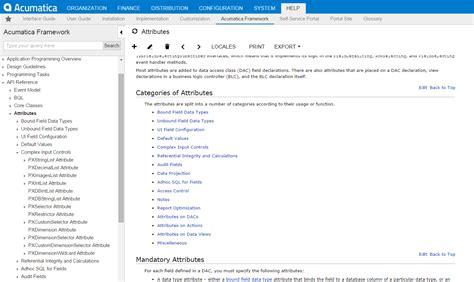 Most Popular Acumatica Dac Attributes Acumatica Developers Blog