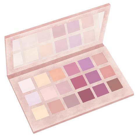 Eyeshadow Palette Cosmetic Watercolor Illustration 24188833 Png
